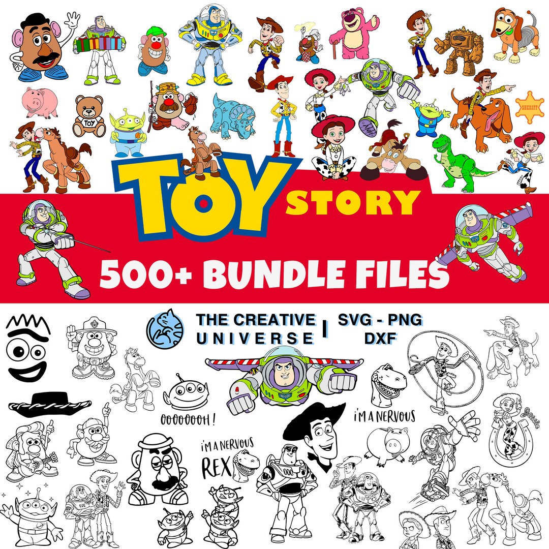 Toy Story Bundle Toy Story SVG Cut Files for Cricut / - Etsy Canada
