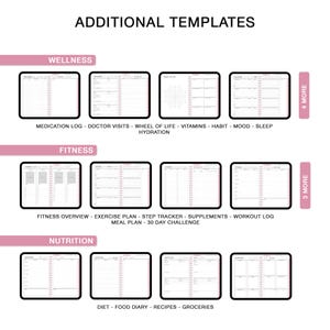 Ultimate Digital Planner Pink 2025, Goodnotes Planner, Daily Planner ...