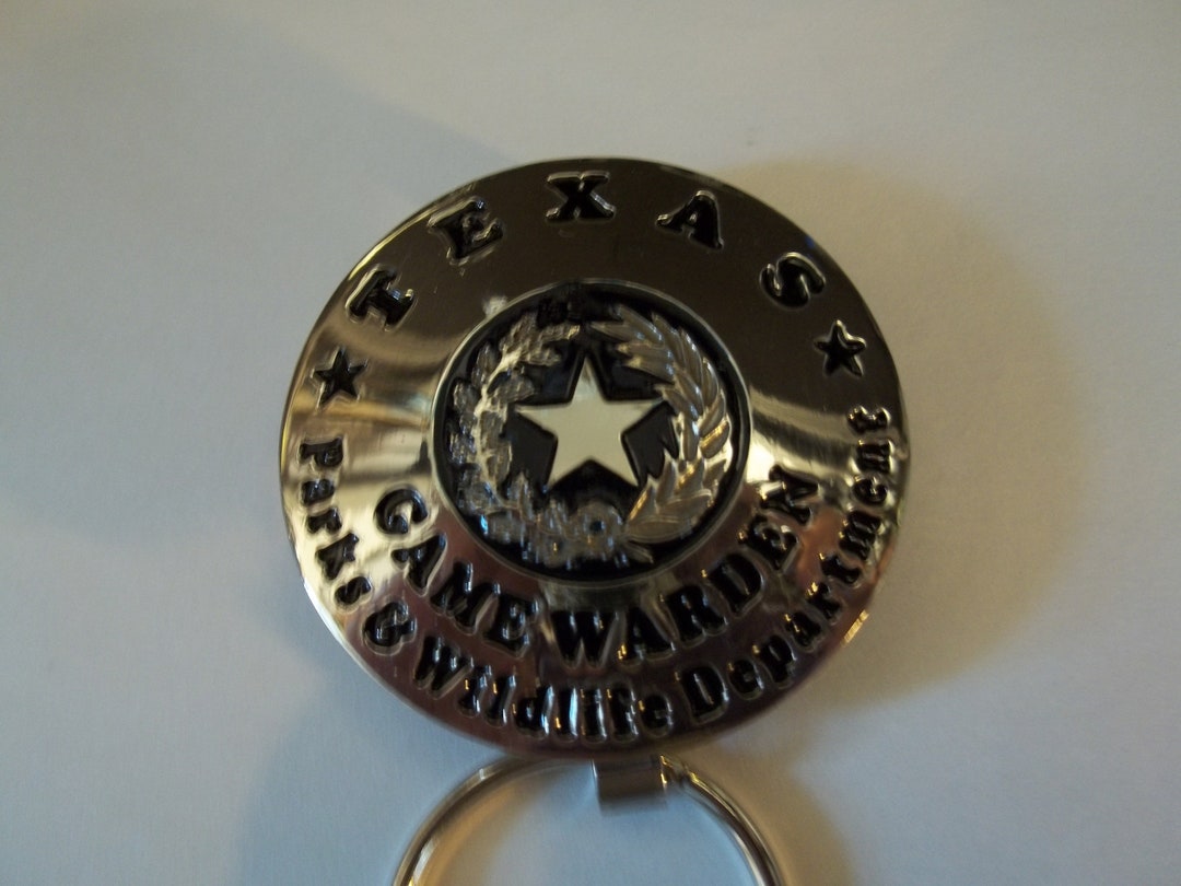 GAME WARDEN Key Rings 2 Silver and 3 Gold - Etsy