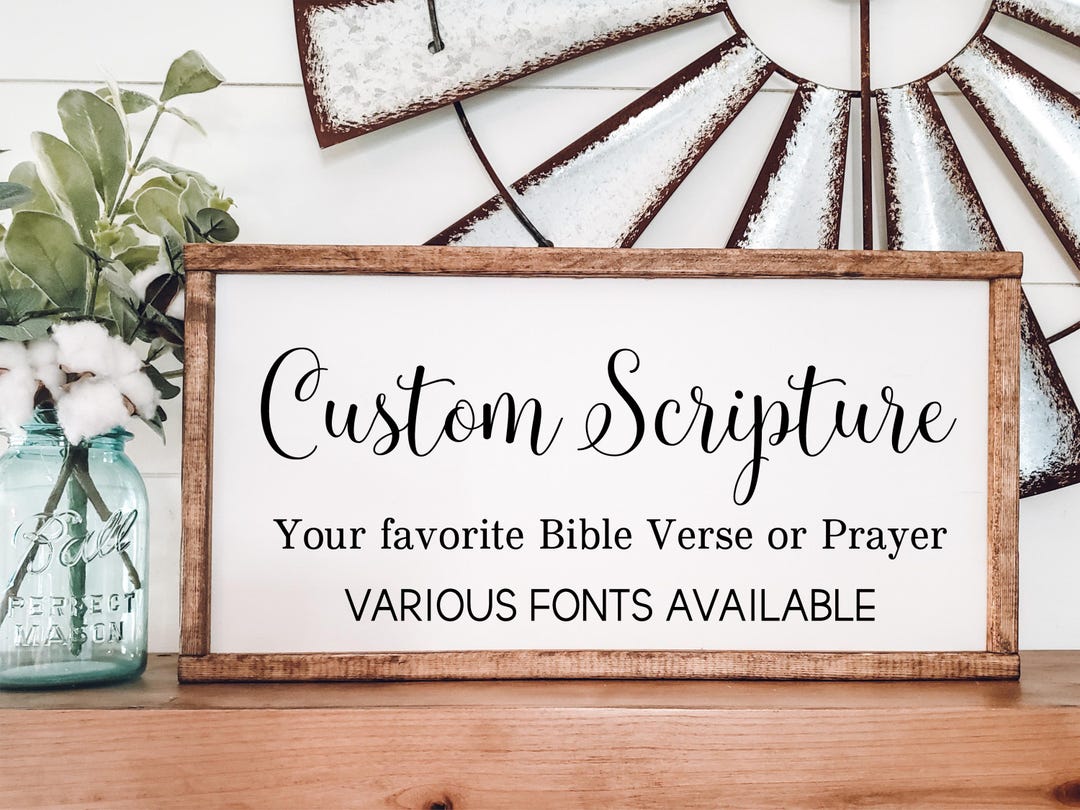 Custom Wood Sign, Personalized Wood Sign, Custom Sign for Home, Framed ...