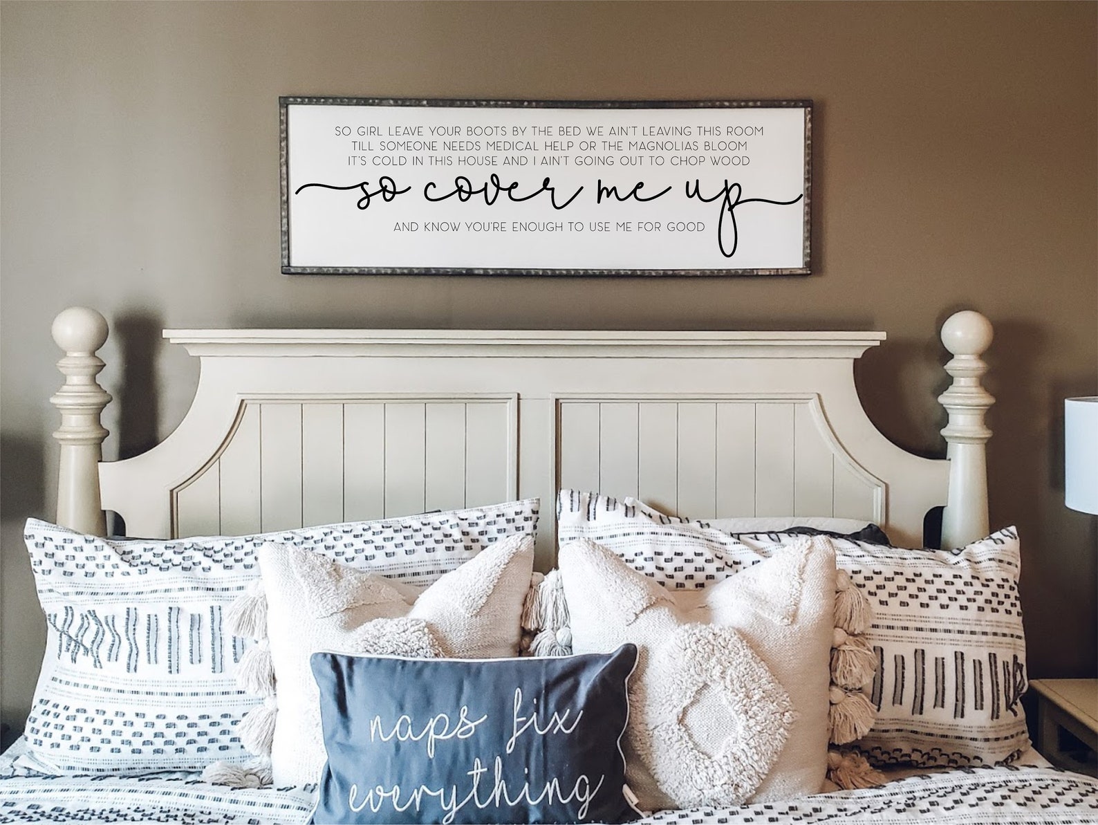 Cover Me up Wood Sign Master Bedroom Sign Bedroom Wall Art - Etsy