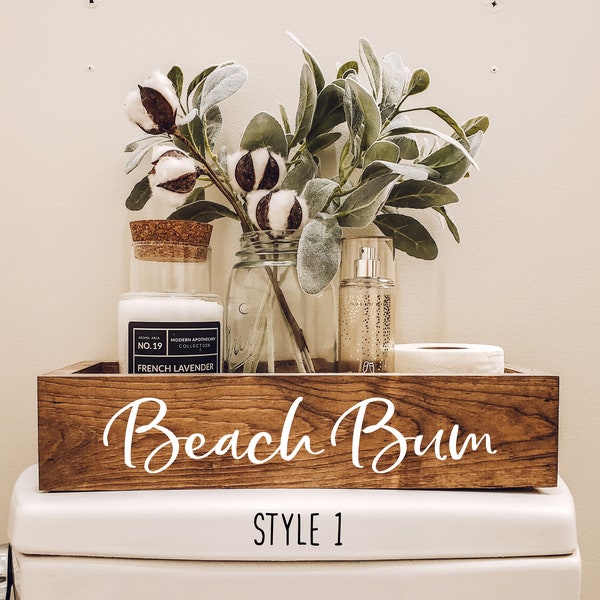 Back of Toilet Box - Etsy