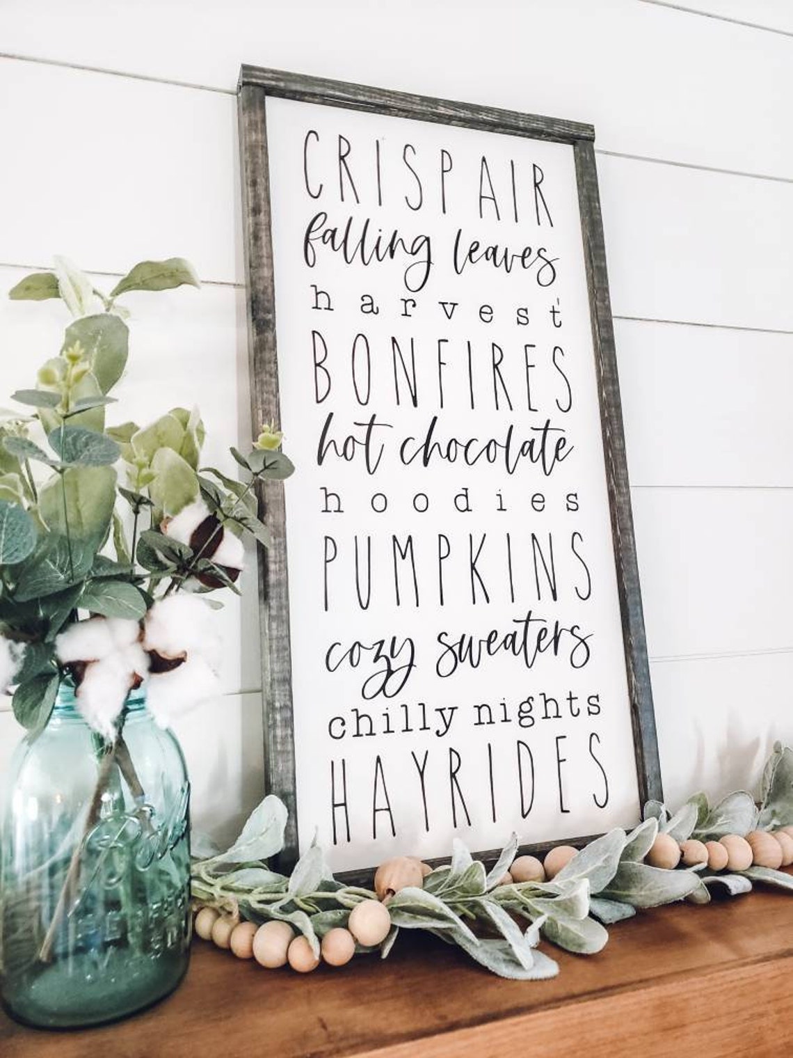 Fall Sign Pumpkins Sign Fall Decor Fall Favorites Sign | Etsy