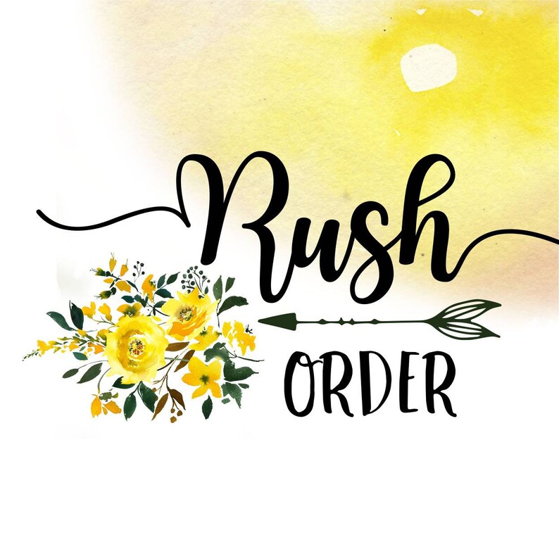 Rush Order Rush Sunshine Sign Shop Order Wood Sign - Etsy