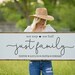 Not Step Not Half Wood Sign, Just Family Framed Sign, Blended Family ...