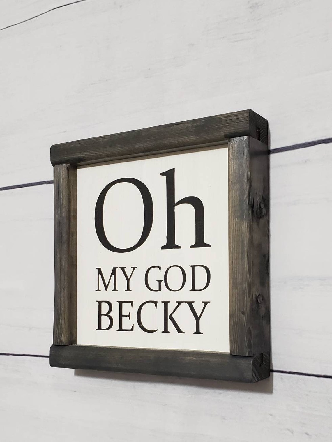 Bathroom Sign Oh My God Becky Sign Funny Sign Funny - Etsy