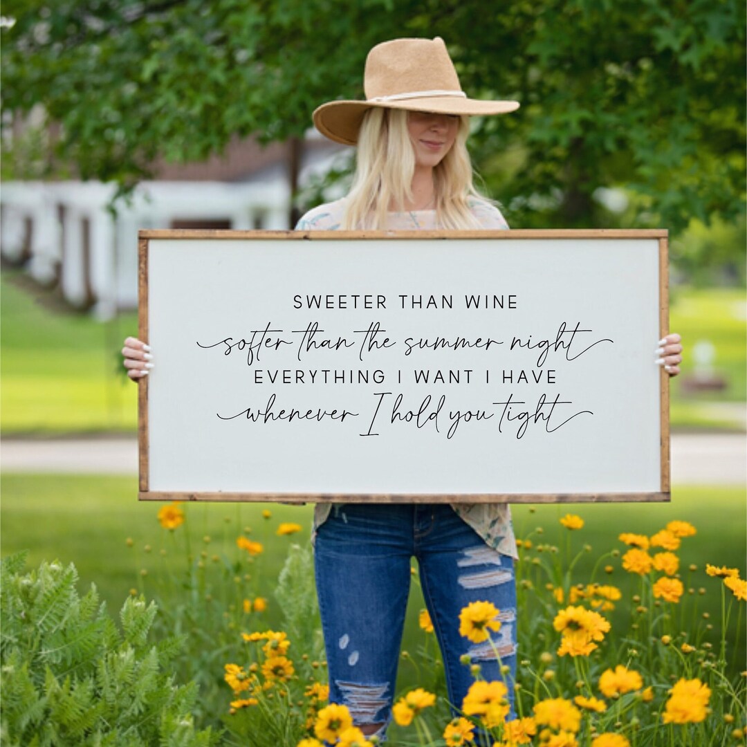 This Magic Moment Wood Sign, Wedding Song Sign, Master Bedroom Decor ...