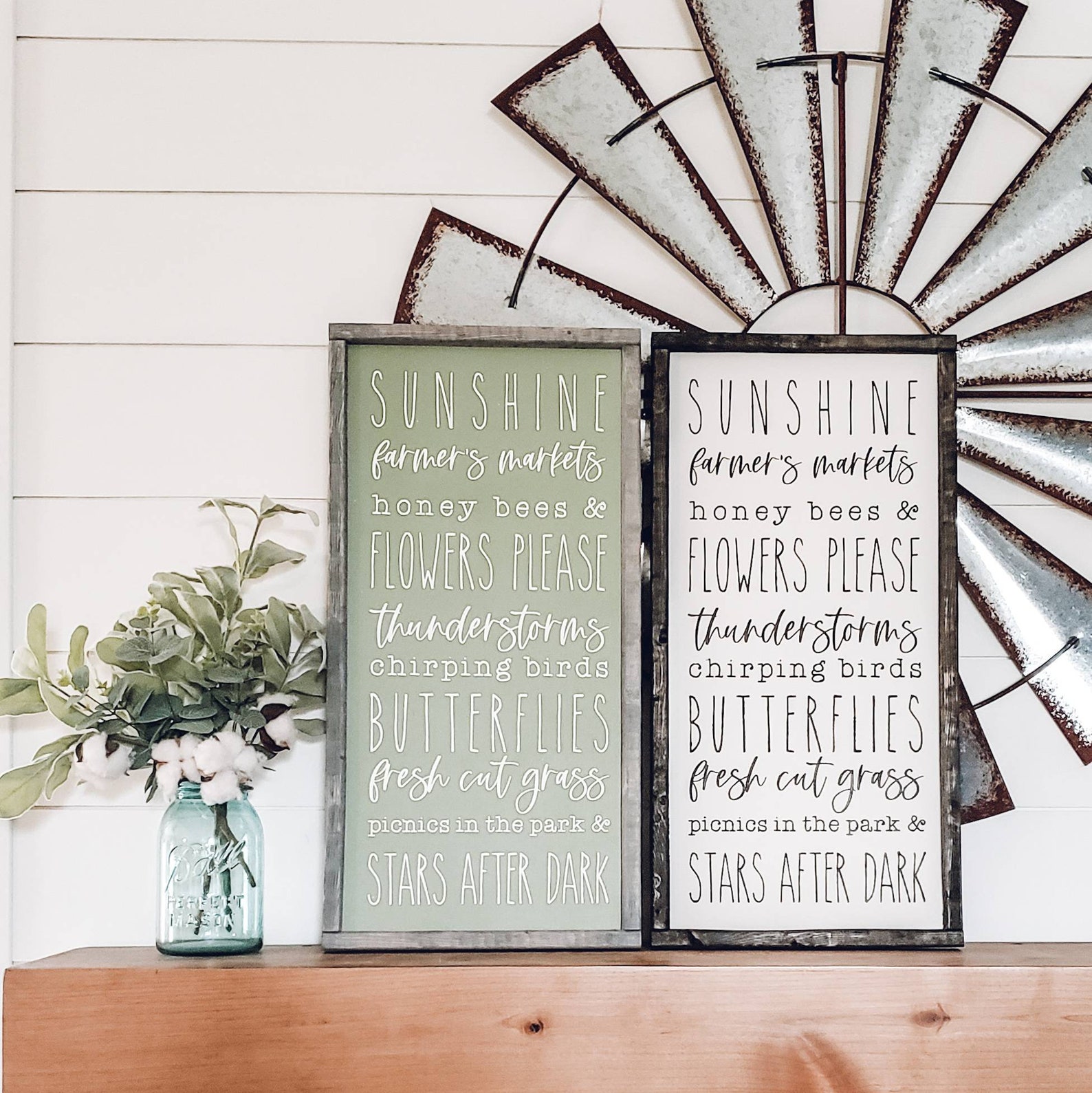 Spring Sign Spring Favorite Things Sign Spring Words List - Etsy