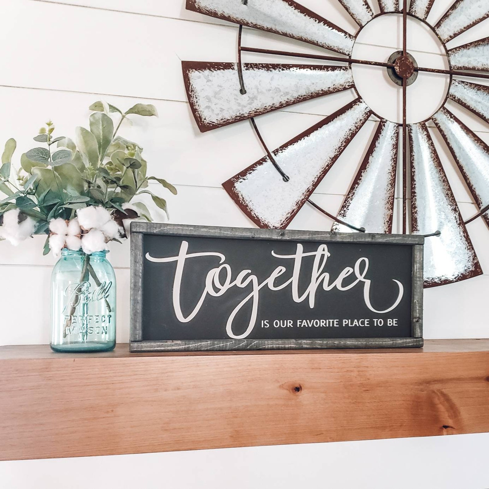 Together is Our Favorite Place to Be Sign Wood Sign Bedroom - Etsy