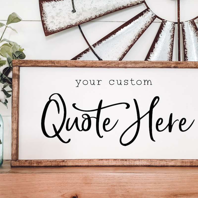Custom Sign - Etsy