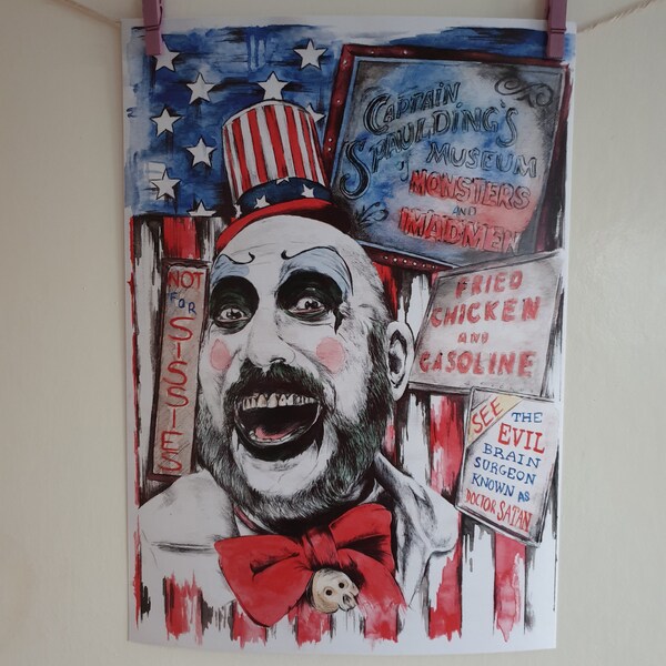 Captain Spaulding - Etsy UK