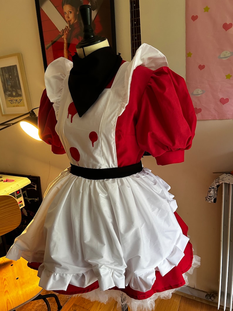 Niffty Cosplay Costume Hazbin Hotel Handmade - Etsy Australia