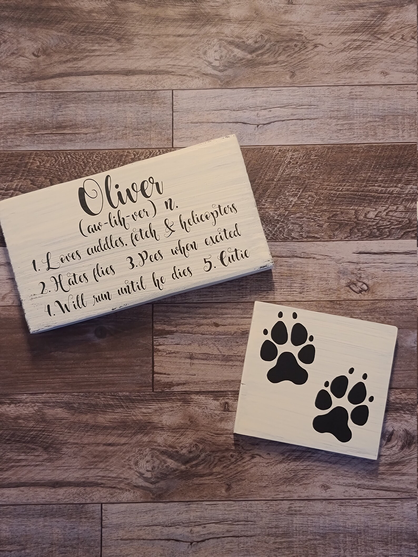 Personalized Wood Pet Sign Dog Sign Cat Sign Wood | Etsy