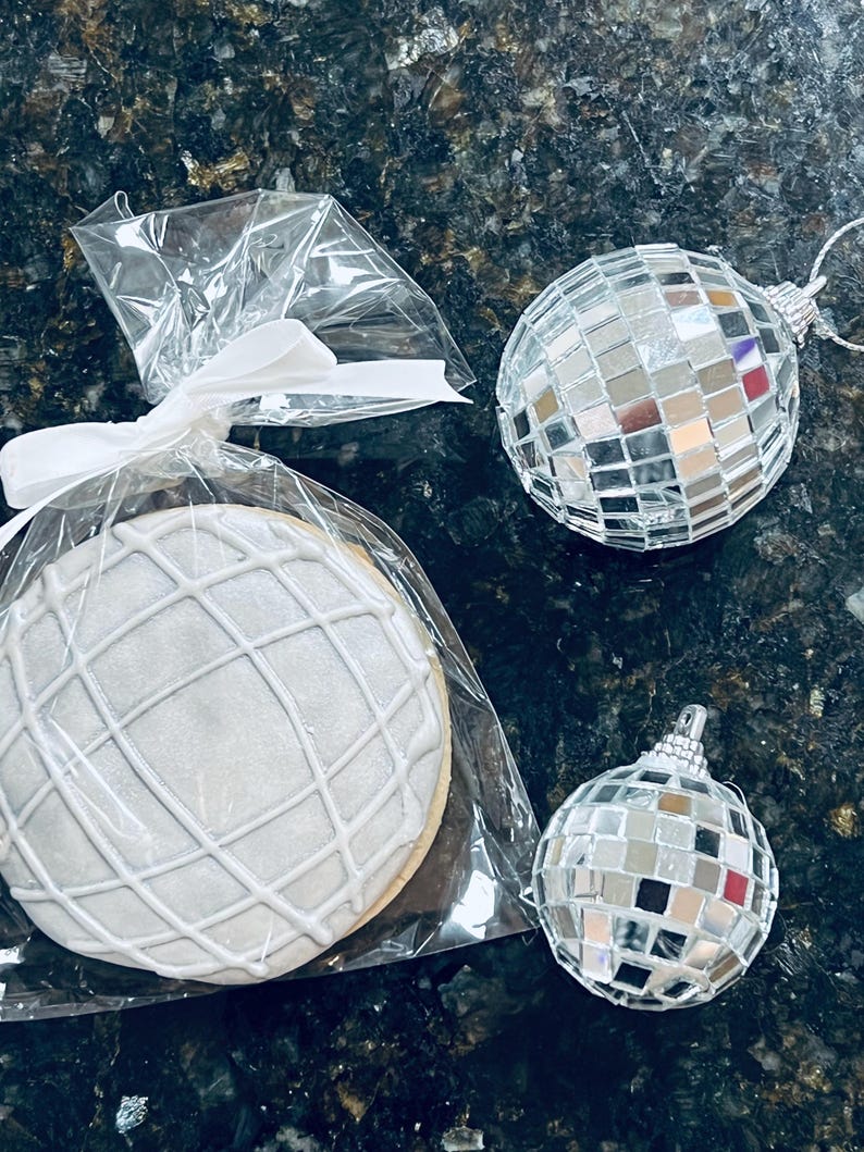 Birthday Disco Theme “disco Girl” Decorated Sugar Cookie Bundle - Etsy