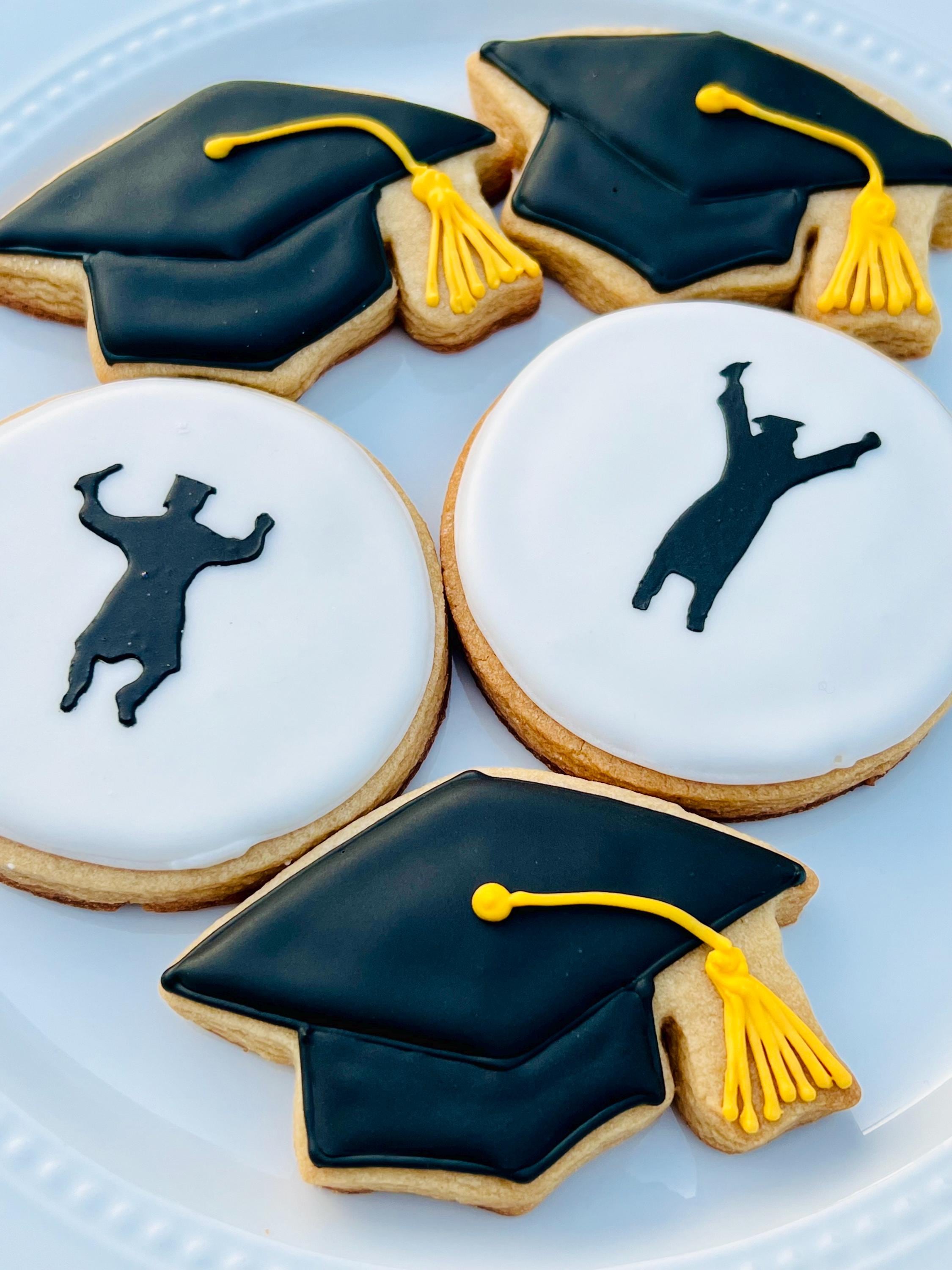 Graduation Party- Themed Decorated Sugar Cookies - Etsy