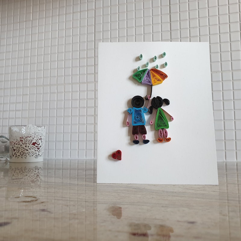 Paper Quilled Man - Etsy