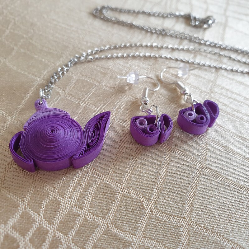 Quilled Teapot - Etsy