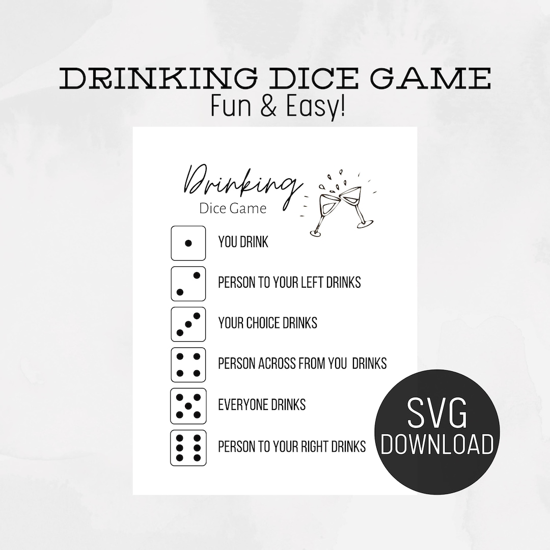 Left Right Drink Fun & Easy at Home Adult Drinking Game Instant ...