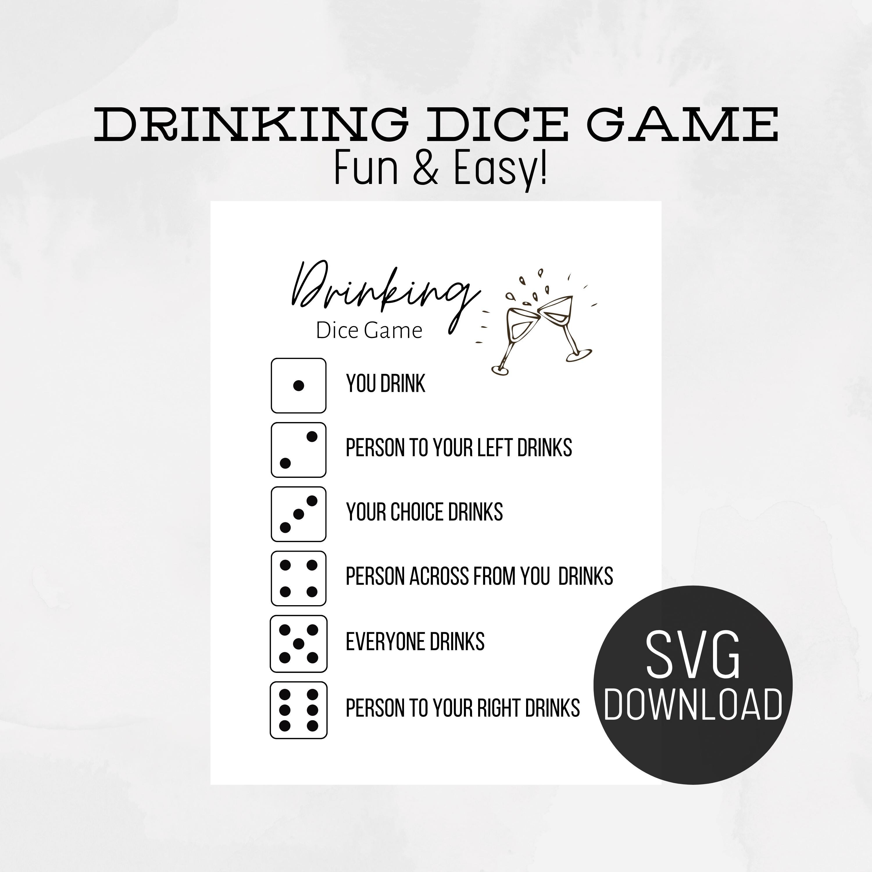 Left Right Drink Fun & Easy at Home Adult Drinking Game Instant ...