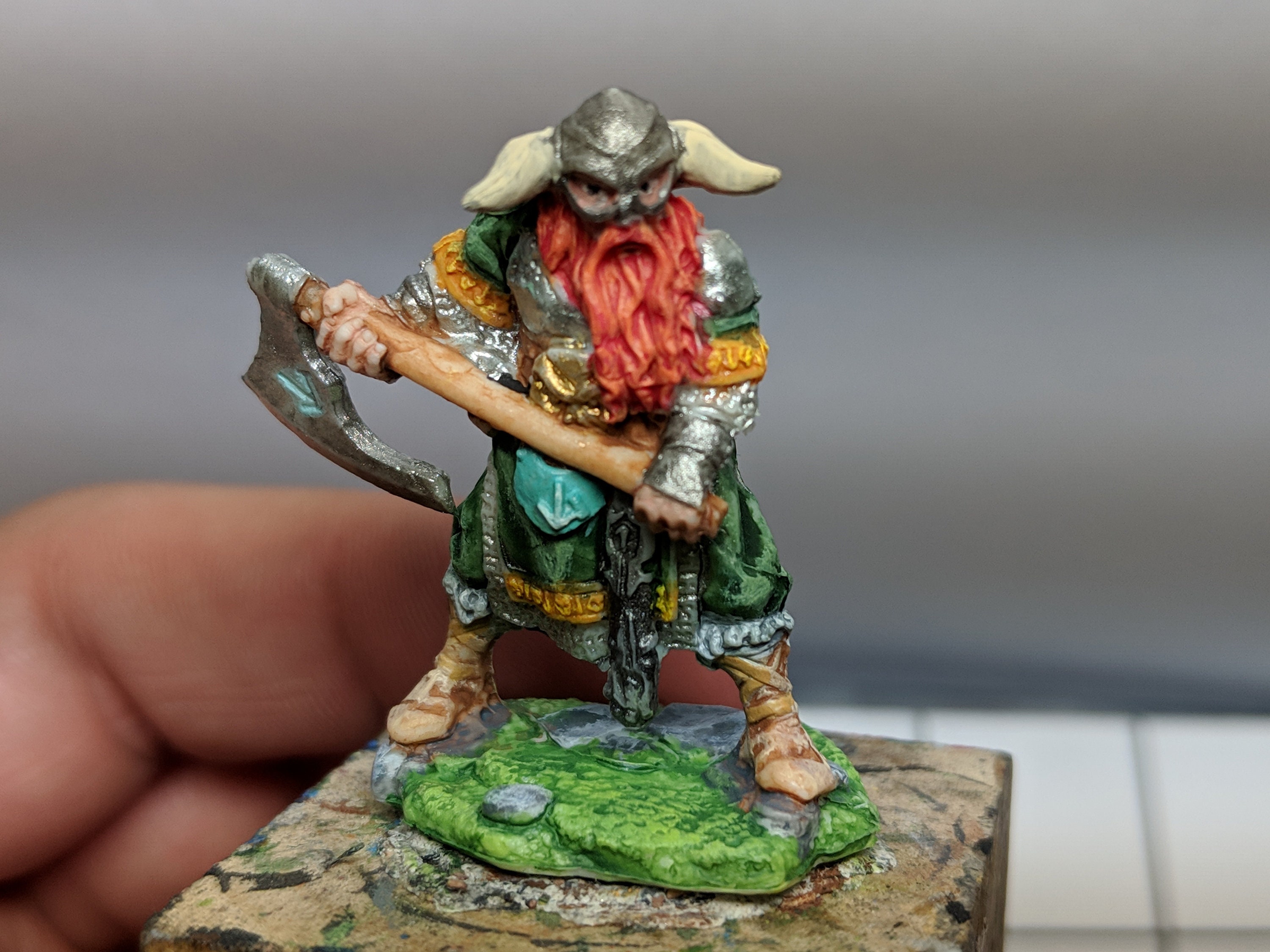 Toys & Games Toys Role Playing Miniatures Jarl Viking 28mm miniature ...