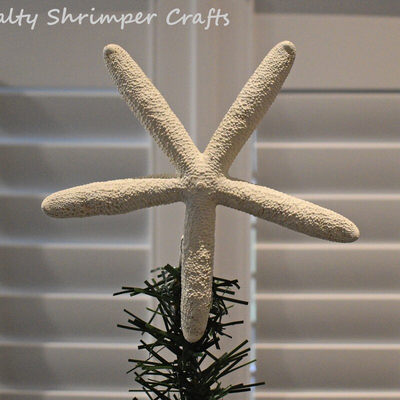 Starfish Tree Topper - Etsy
