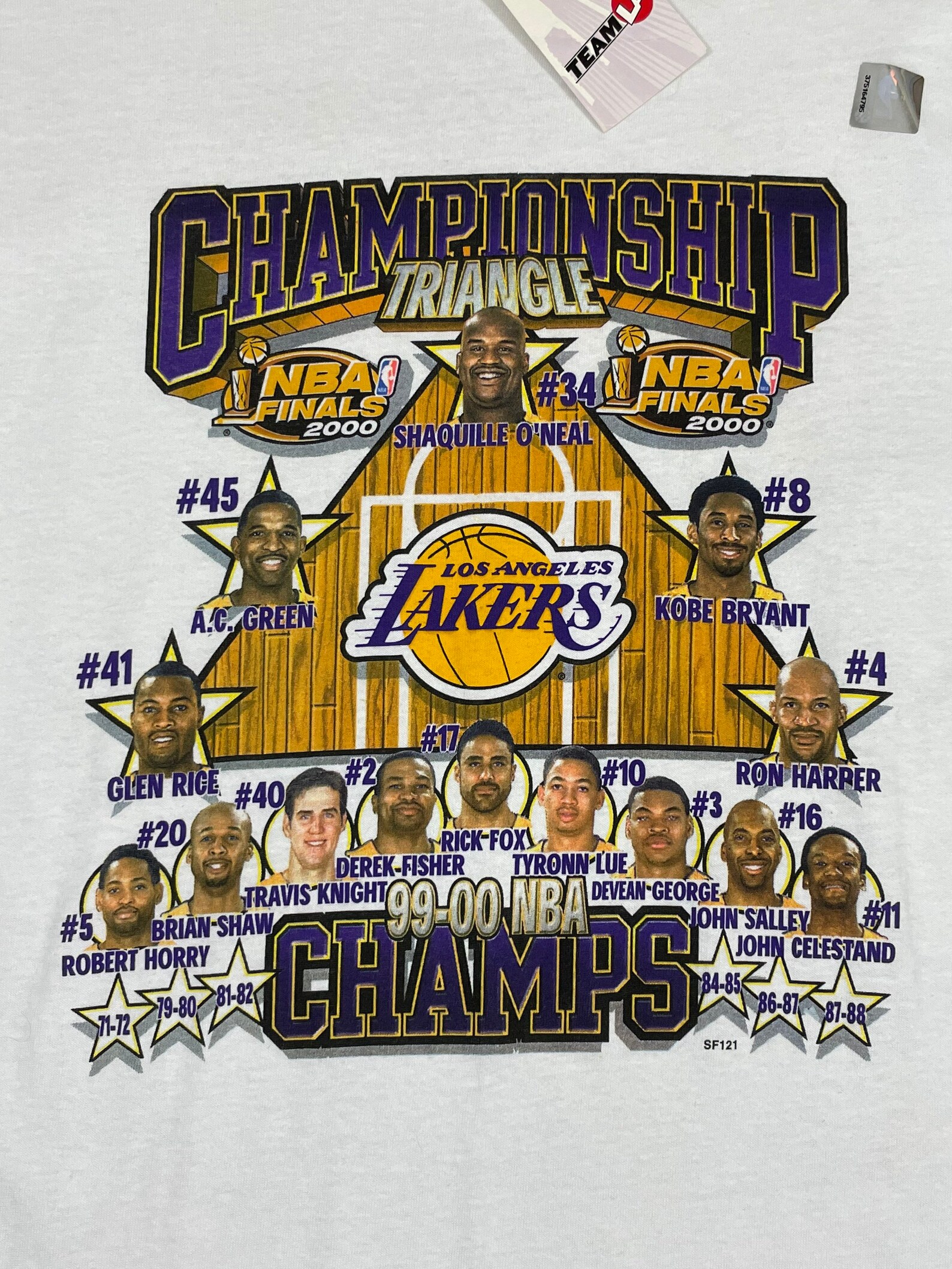 Vintage 2000 Los Angeles Lakers Championship Shirt Etsy