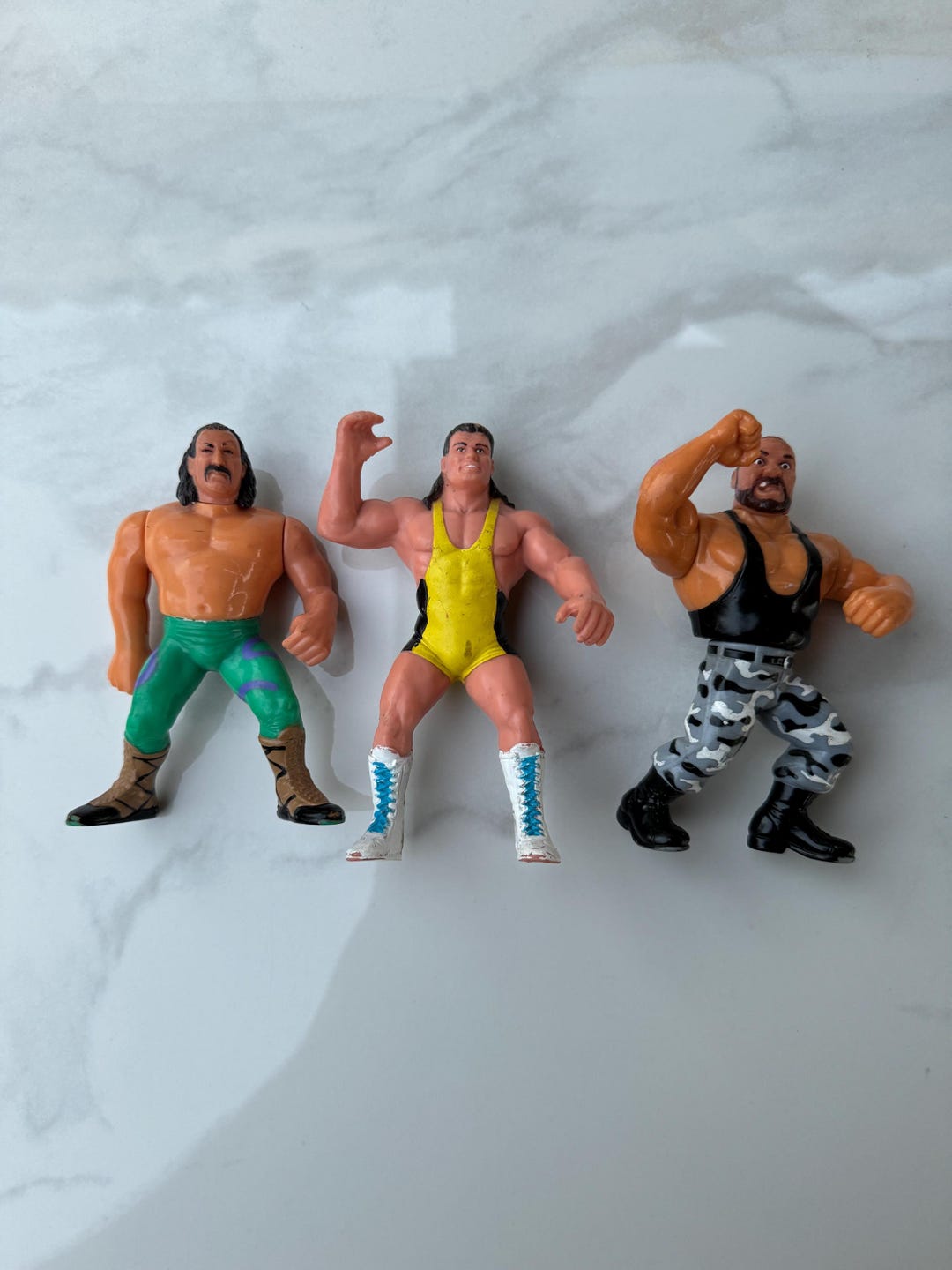 Vintage Wrestling Action Figures. Scott Steiner Jake the Snake and ...