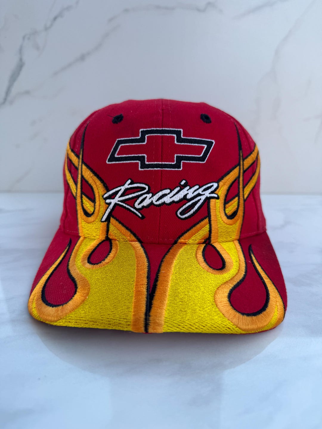 Vintage Chevrolet Racing Hat - Etsy