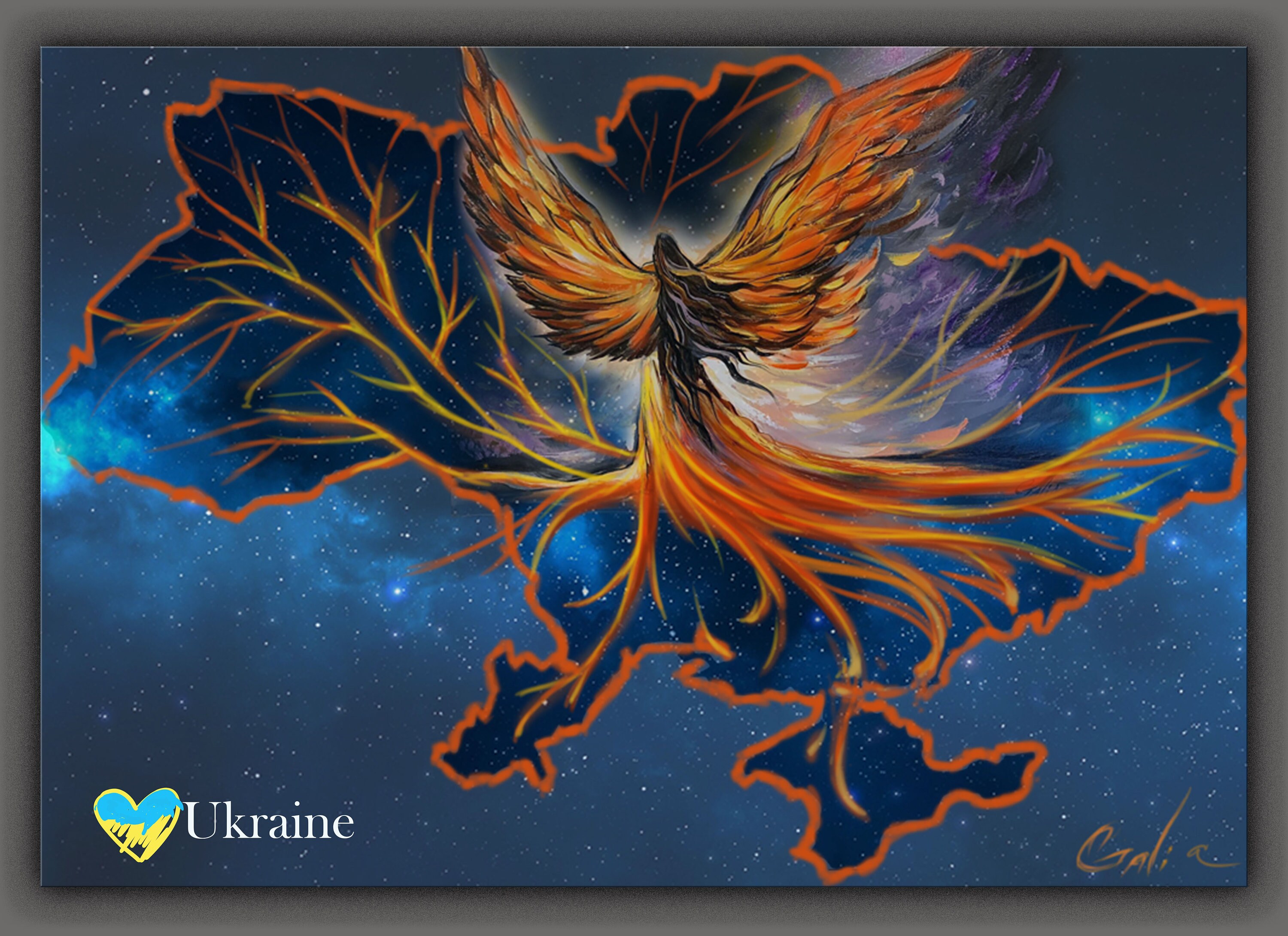 Digital Art for Print Digital Download of Ukraine Art File Ukrainian ...