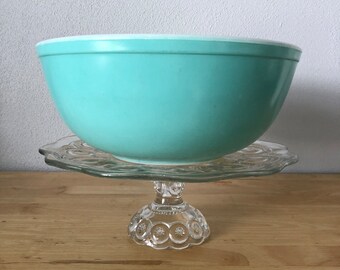 Turquoise Pyrex Bowl - Etsy
