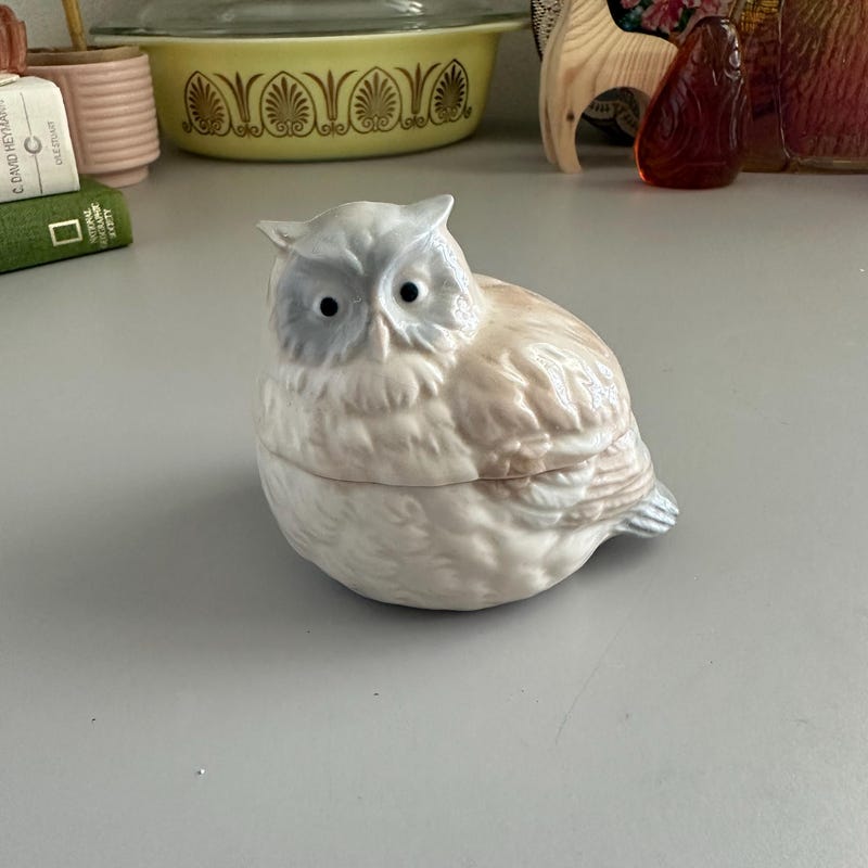 Owl Dish - Etsy