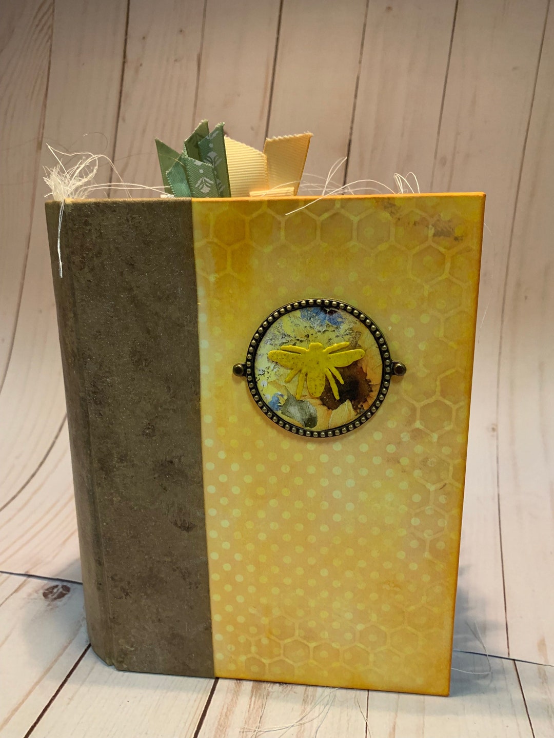 Darling Bee Handcrafted Junk Journal. One of a Kind Journal. - Etsy