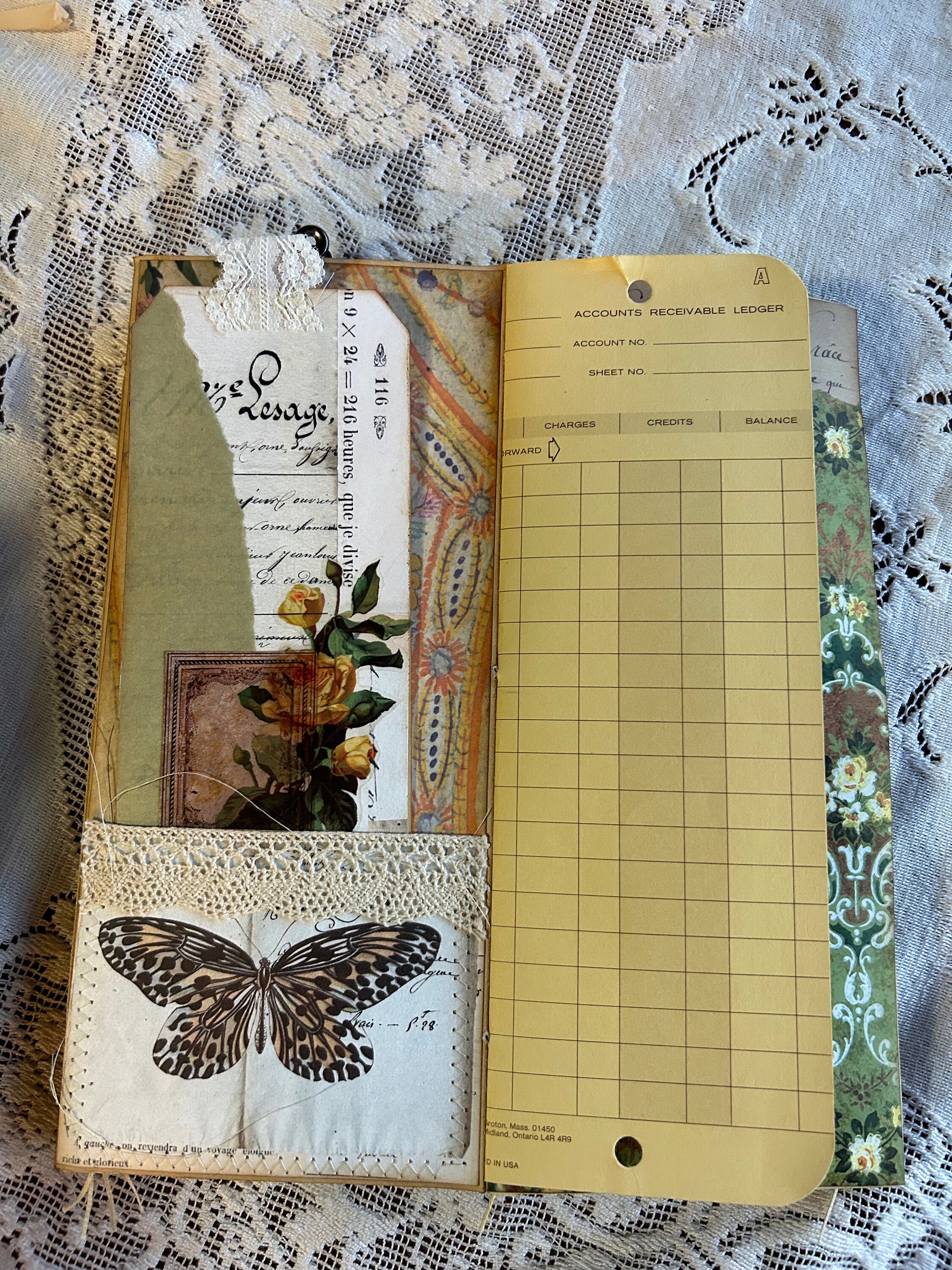 Flip-flop Journal - One of a Kind Envelope Journal - Etsy