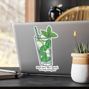 Mojito Drink Sticker Decal Cute Funny - Etsy