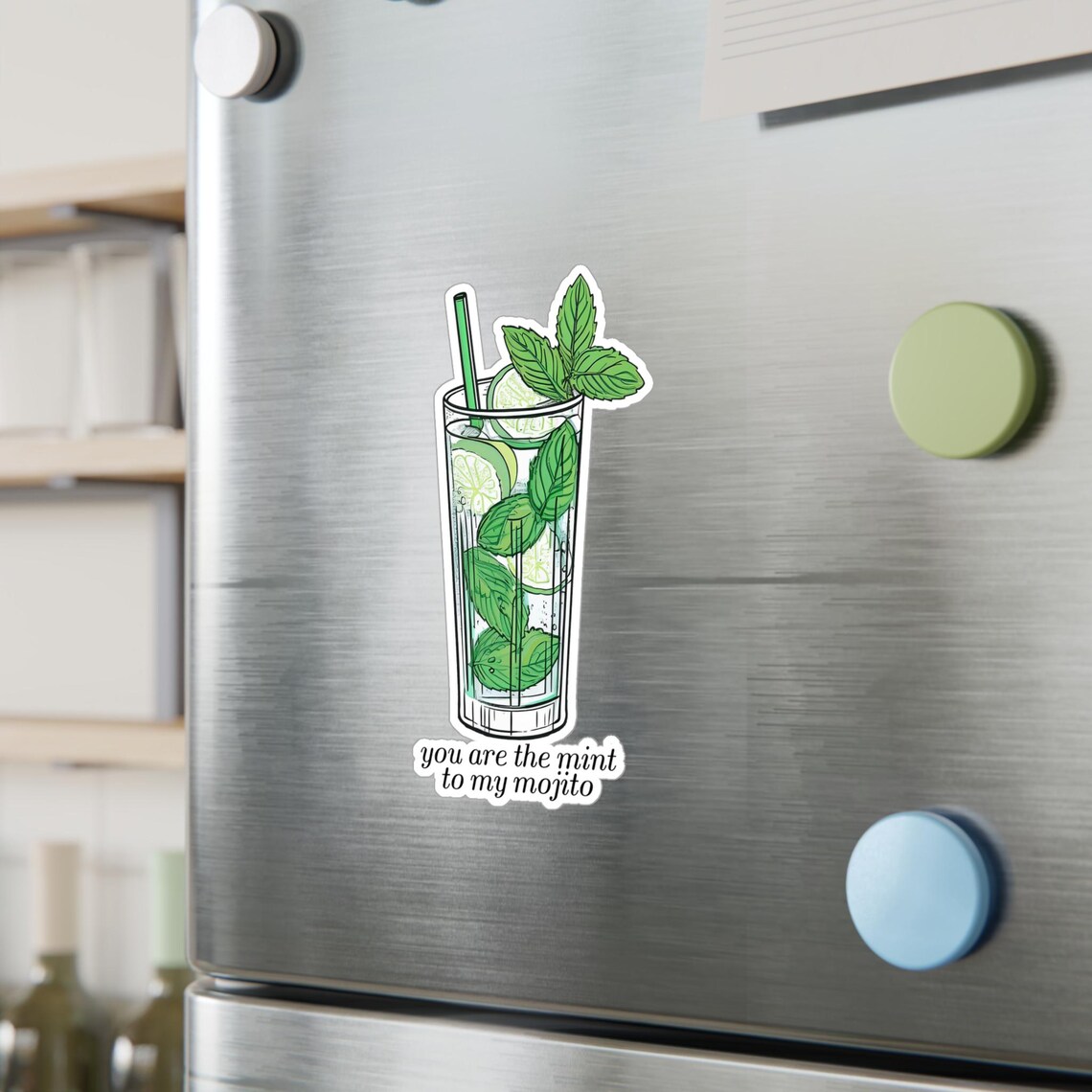 Mojito Drink Sticker Decal Cute Funny - Etsy