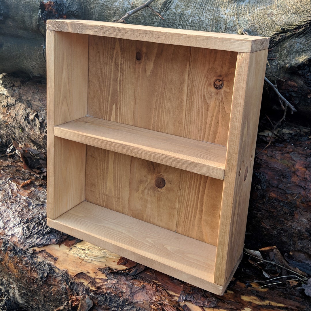 Handmade Wooden Spice Rack Rustic solid Wood Robust Strong - Etsy