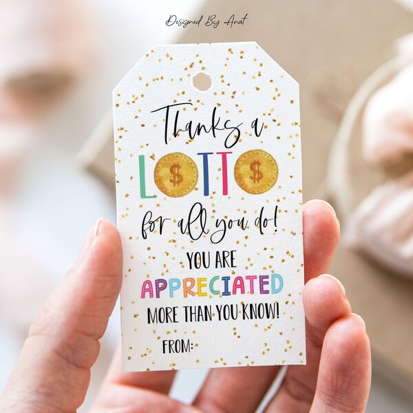 Lotto Ticket Appreciation - Etsy