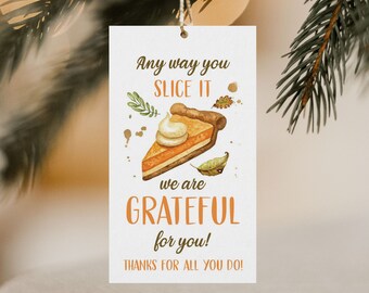 Teacher Pie Printable Tag - Etsy