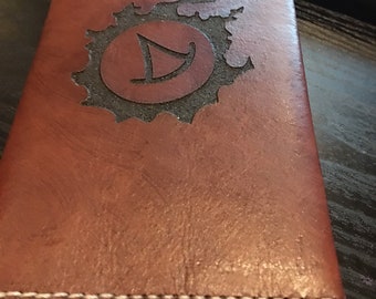 Leather book cover | Etsy
