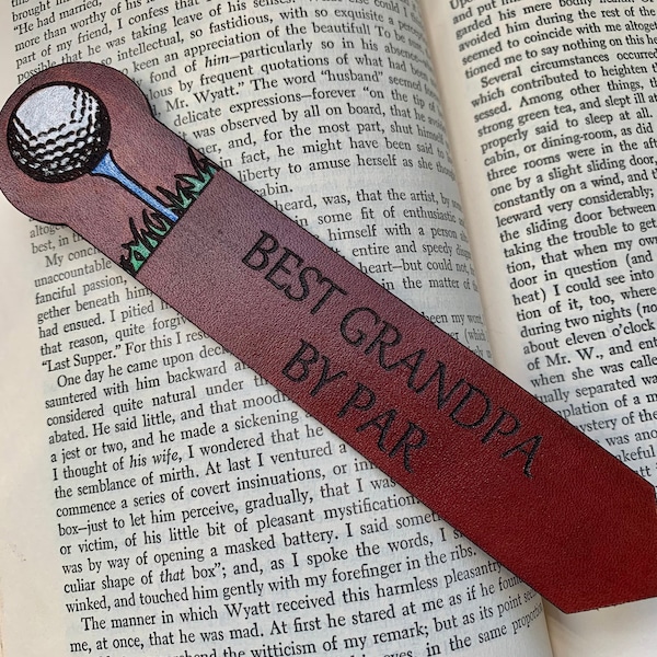 Grandpa Bookmark - Etsy