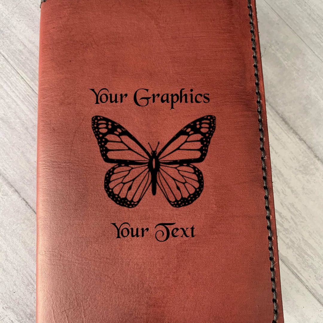 Personalized Leather Journal Cover, Gift for Her, Gift for Him, for ...
