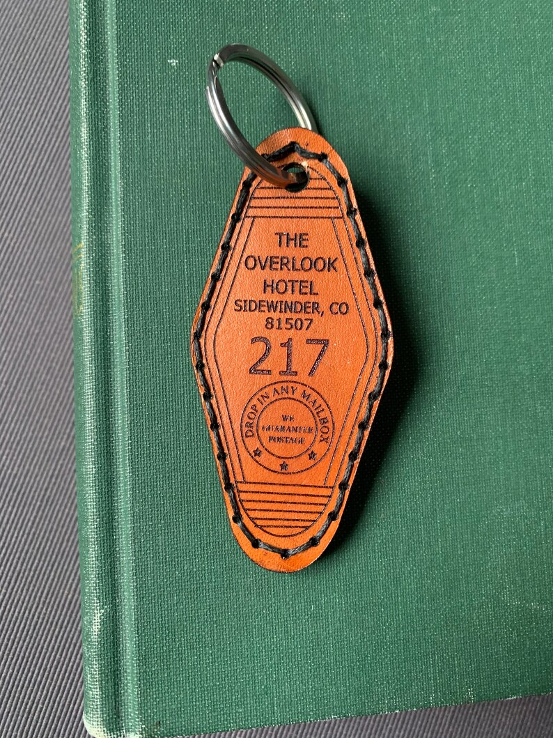 The Overlook Hotel Leather Retro Book Version Room 217 Key - Etsy