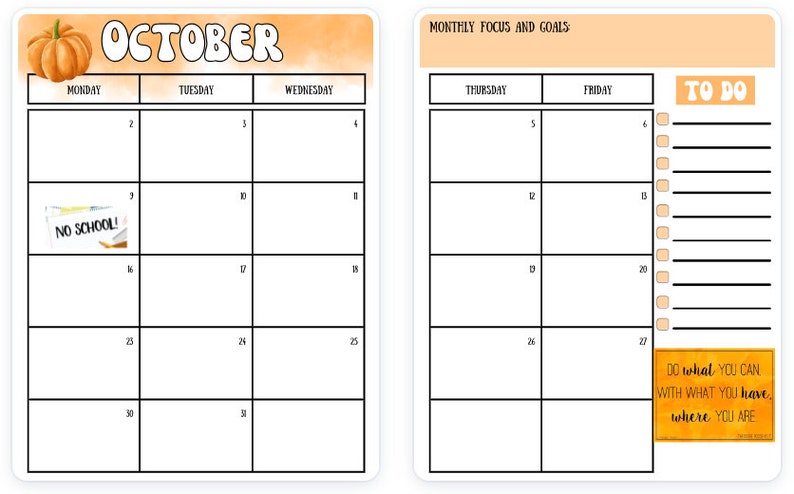 Teacher Planner Template in Canva - COMPLETELY EDITABLE and ...