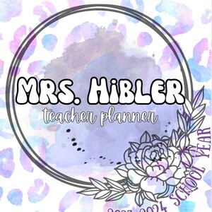 Teacher Planner Template in Canva - COMPLETELY EDITABLE and ...