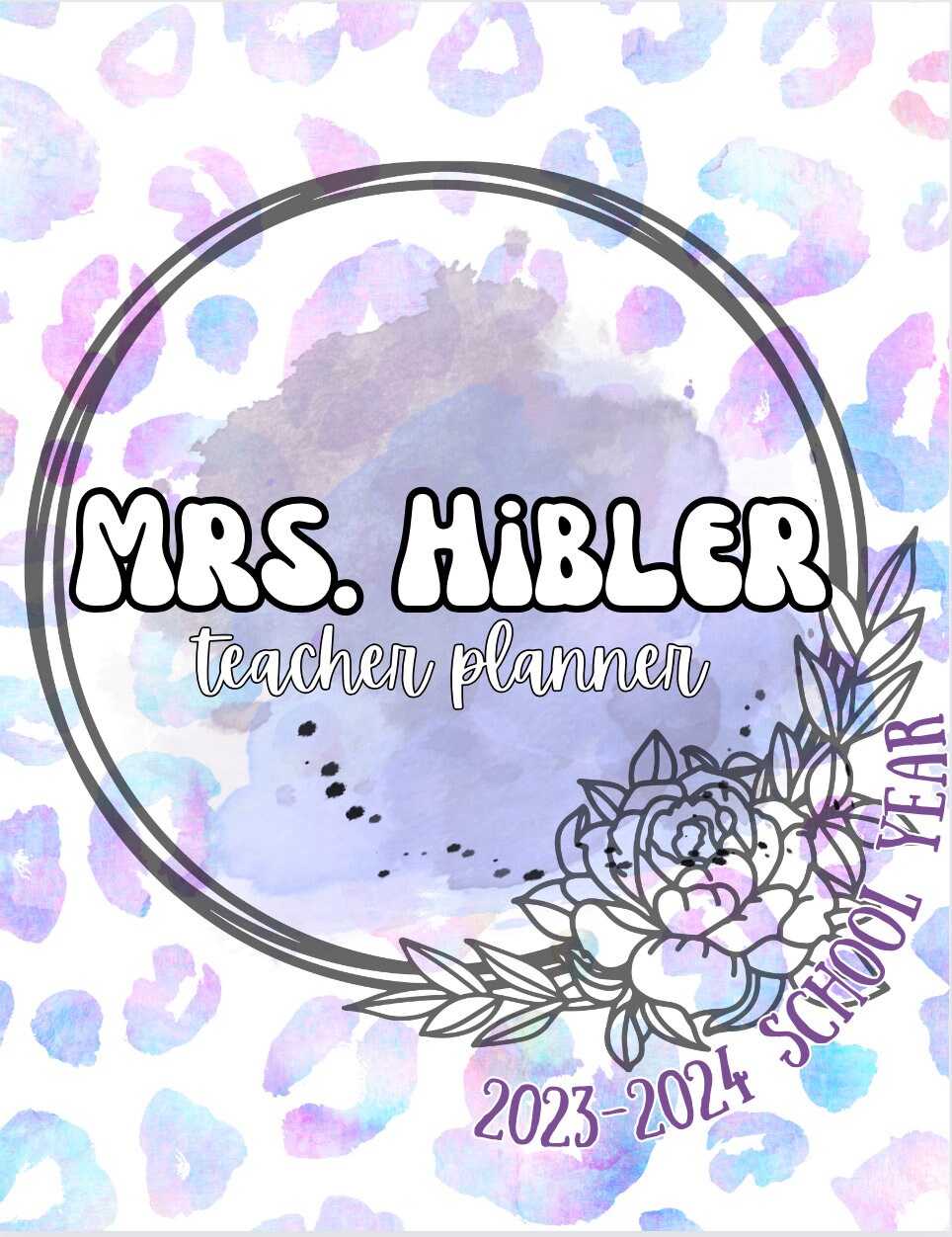 Teacher Planner Template in Canva - COMPLETELY EDITABLE and ...