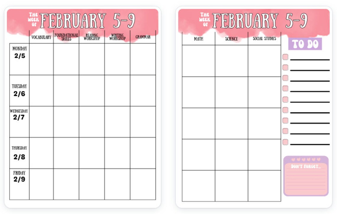 Teacher Planner Template in Canva - COMPLETELY EDITABLE and ...