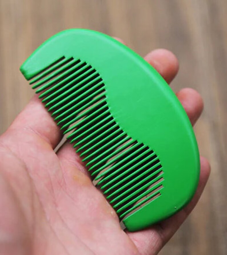 50 Green Moon Combs, Logo Included - Etsy
