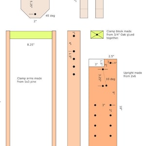 Shave Horse/spoon Mule Woodworking Bench Plans - Etsy