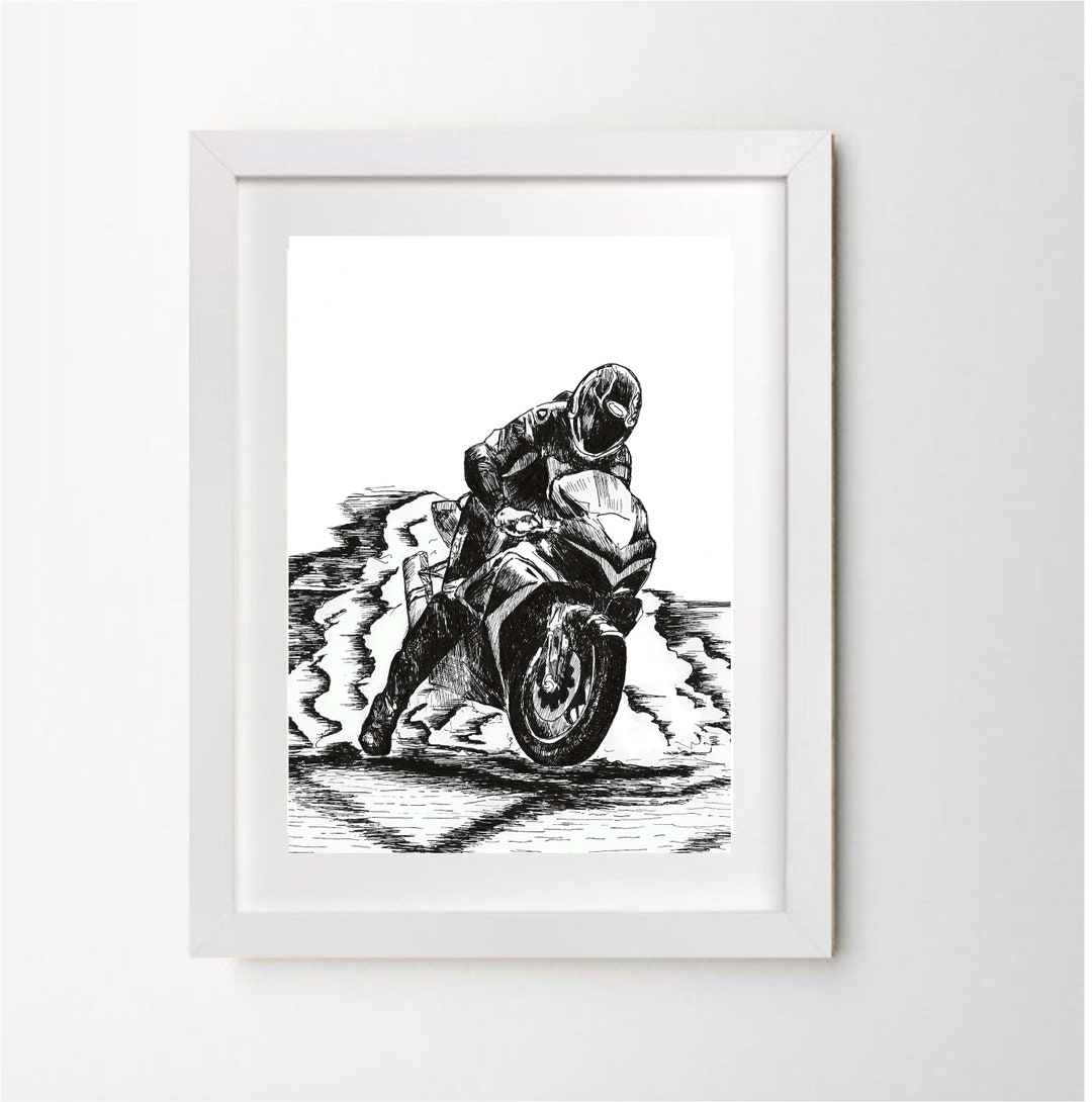 Motorcycle, Motocross Poster - Etsy