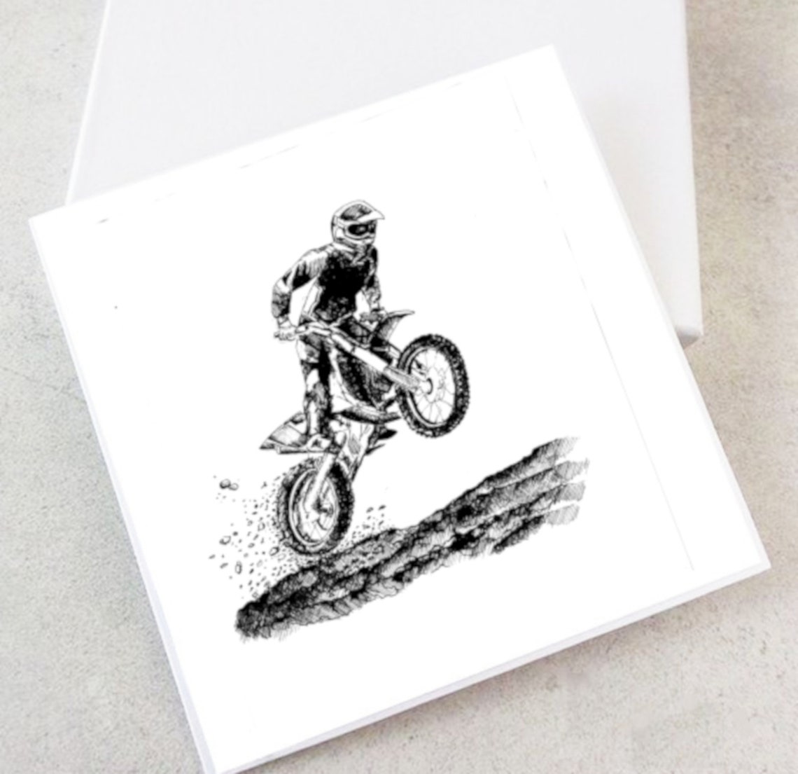 Motorcycle Motocross Poster - Etsy